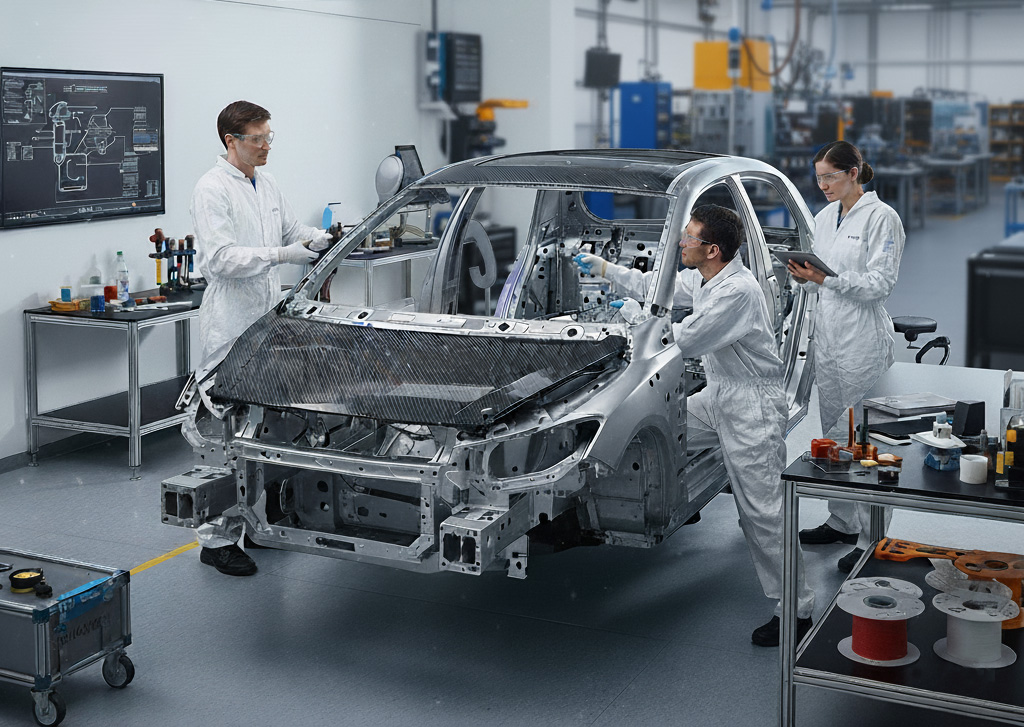 Hybrid and multi-material trends in body construction and material ...